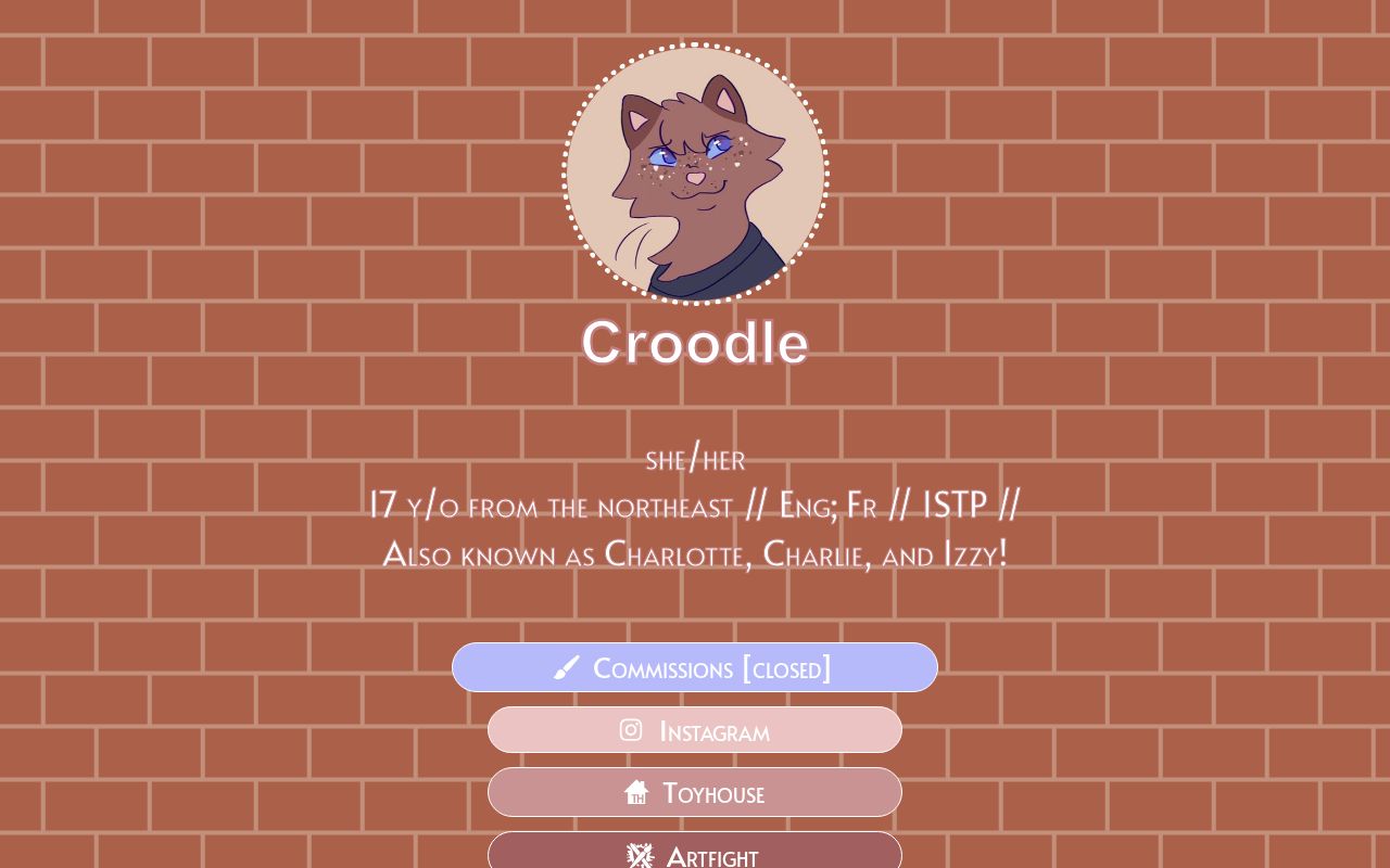 Croodle's Carrd